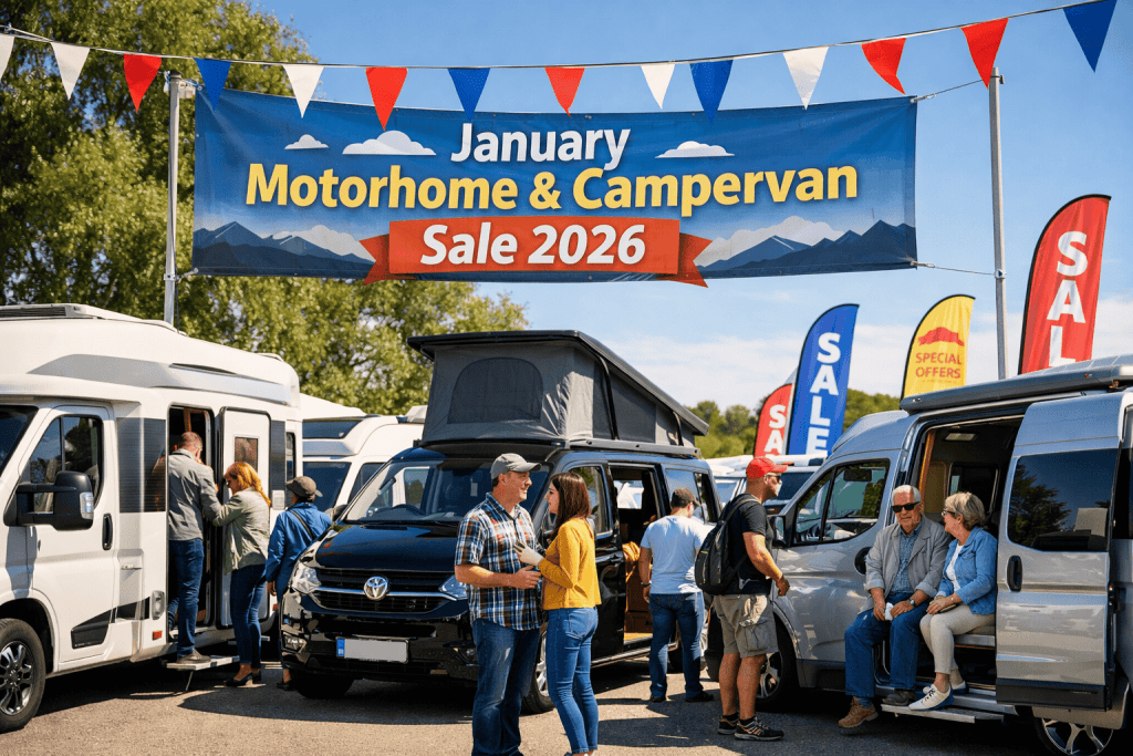 The January Motorhome & Campervan Sale | 2026 Deals