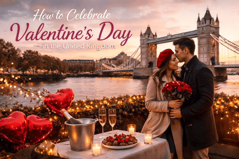 How to Celebrate Valentine's Day in United Kingdom - Jepson's Holidays